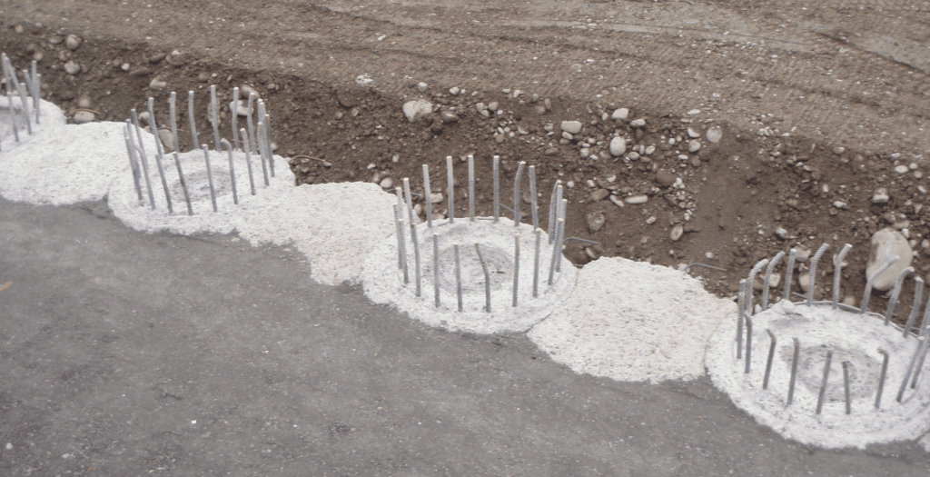 Pile breaking of secant pile walls | the experts Brextor