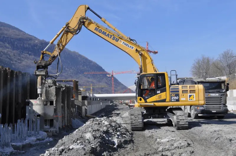 Contiguous piling | the specialists Brextor