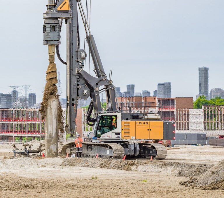 Contiguous piling | the specialists Brextor