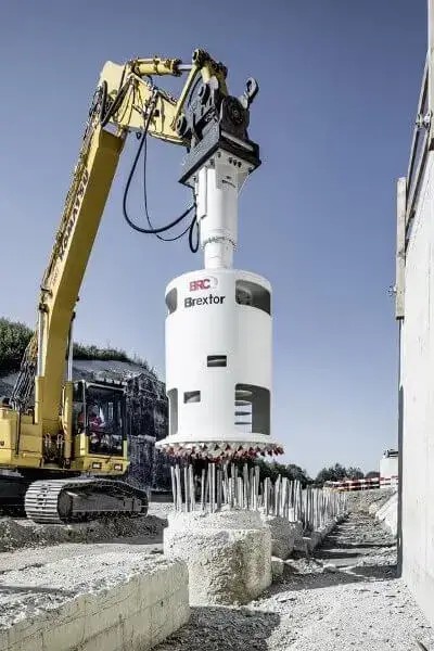 Contiguous piles vs secant piles | the specialists Brextor