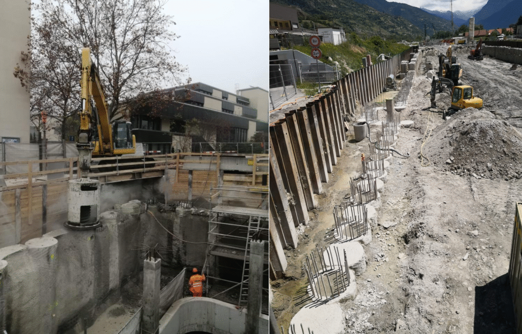 Contiguous vs secant pile wall | the specialists Brextor